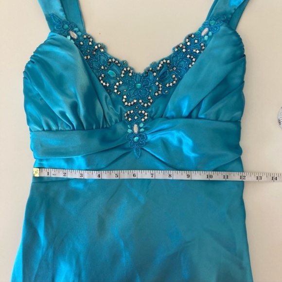 Zum Zum by Niki Livas | Dresses | Vintage Early 200s Niki Livas Blue ...